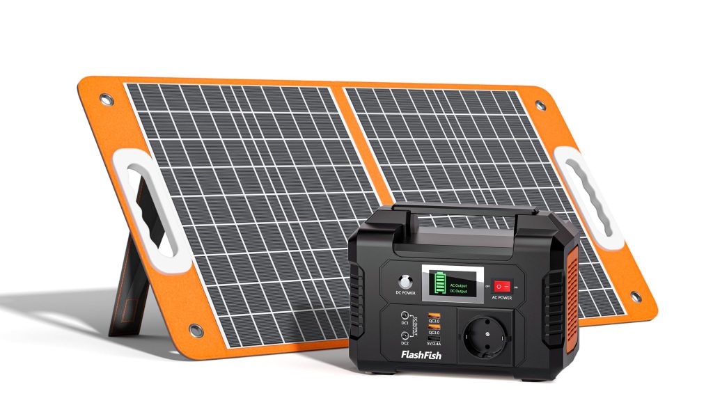 mini panneau solaire portable - installation photovoltaïque